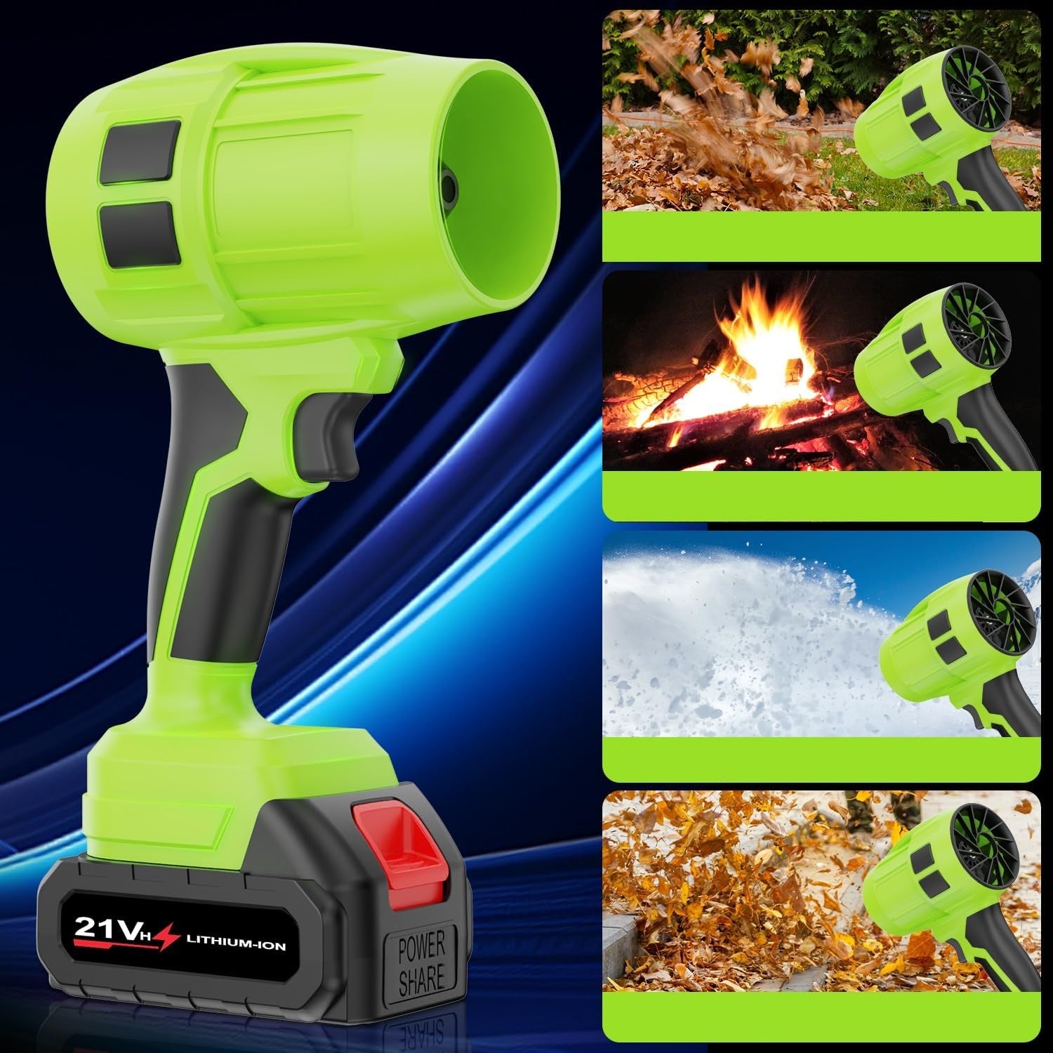 מפוח עלים חשמלי אלחוטי – BAW מוצרים שחייבים בכל בית